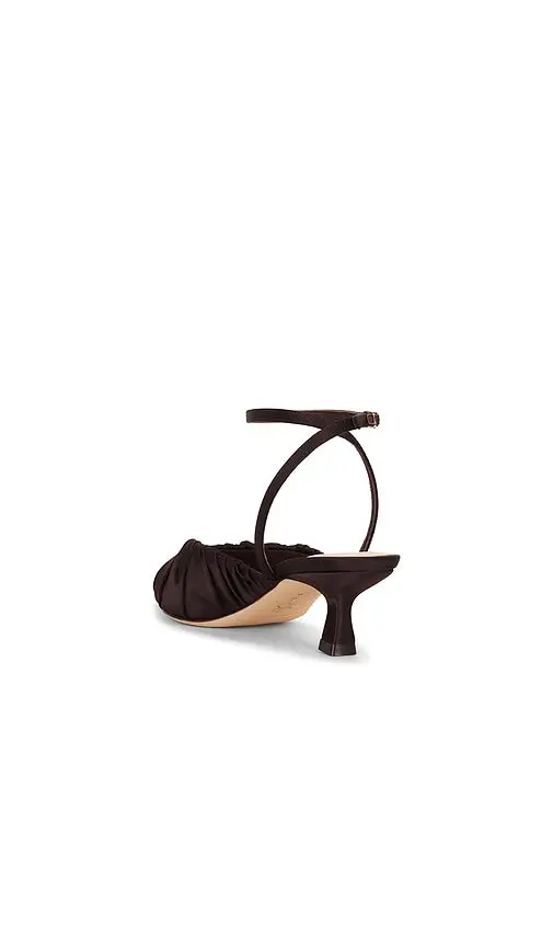 LOEFFLER RANDALL Rio Kitten Heel - Chocolate