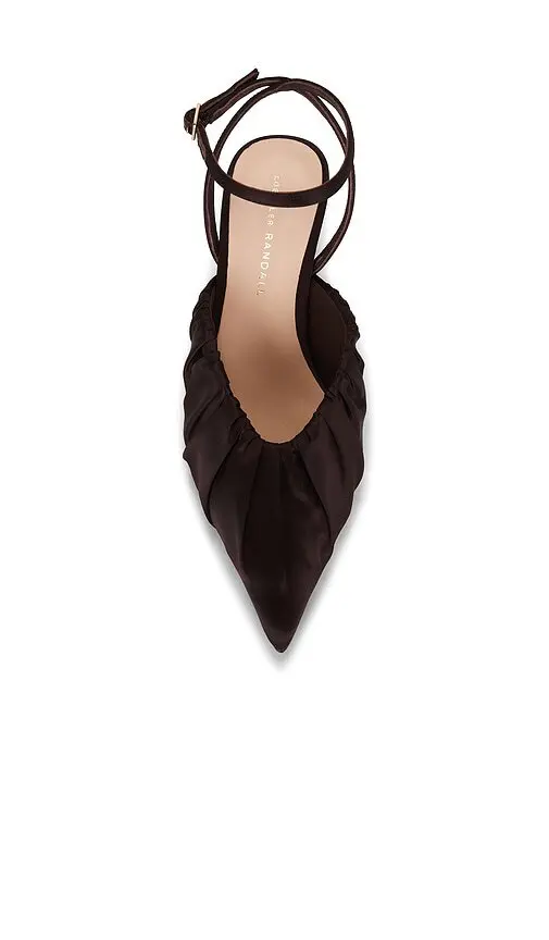 LOEFFLER RANDALL Rio Kitten Heel - Chocolate