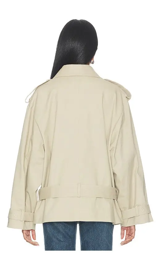 LAMARQUE Vinetta Jacket In Tan - Khaki
