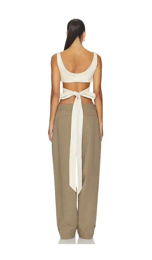 BY.DYLN Imogen Wrap Top