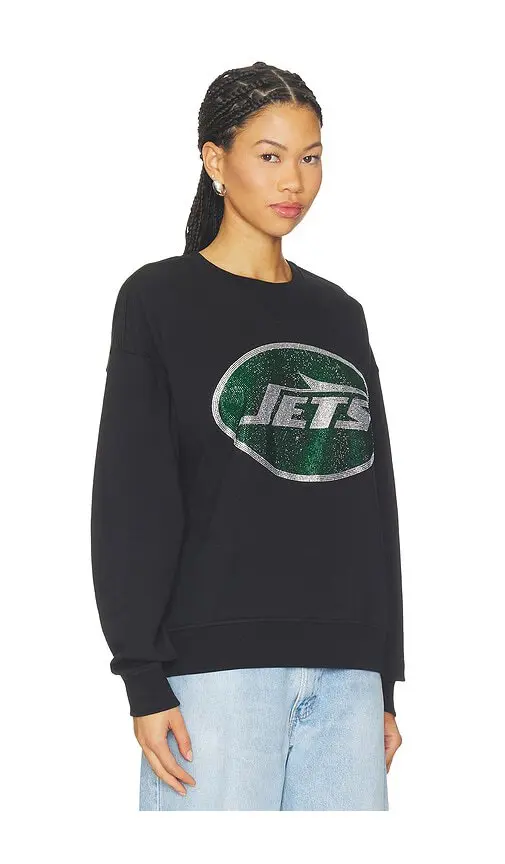 Terez New York Jets Marquee Crew Sweatshirt