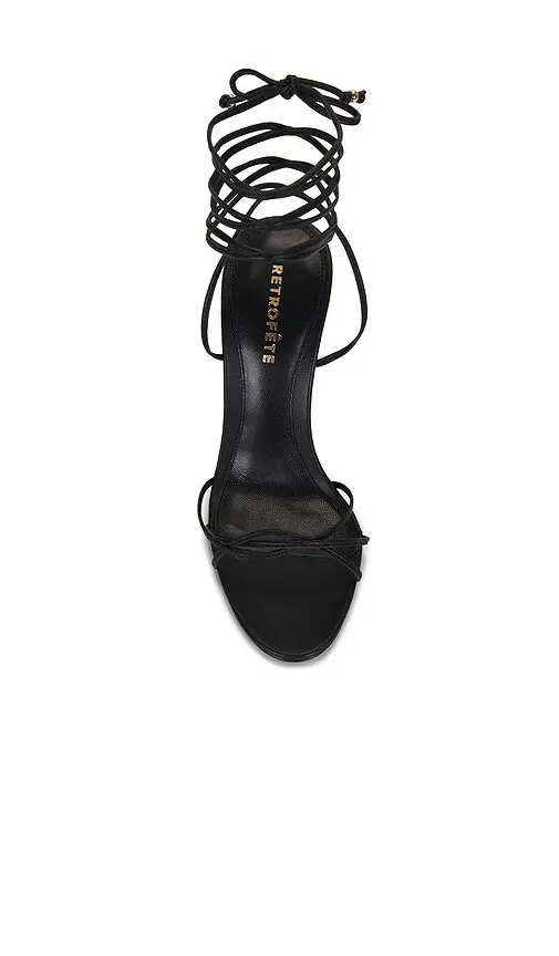 Retrofete Lucia Sandal - Black