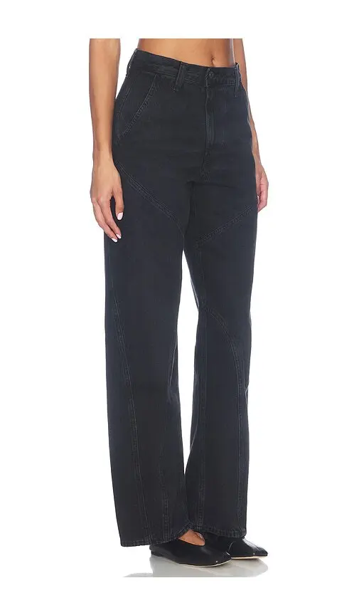 AGOLDE Reena Jean In Black