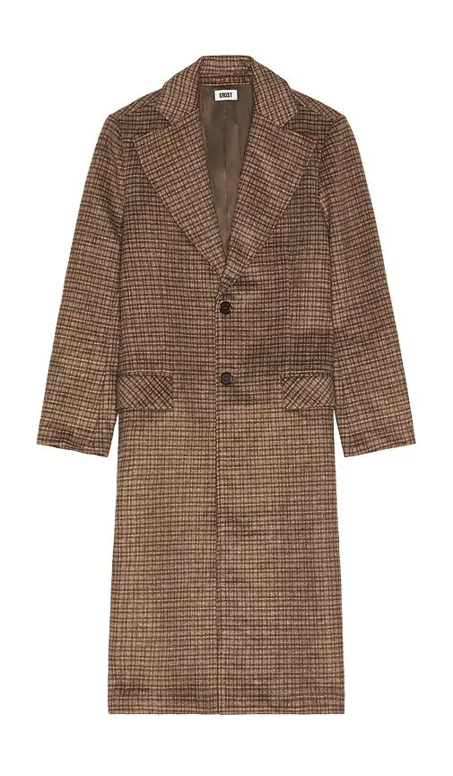 KROST Eco Wool Overcoat In Brown