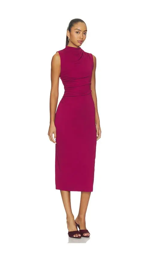 Steve Madden Mo Dress In Red