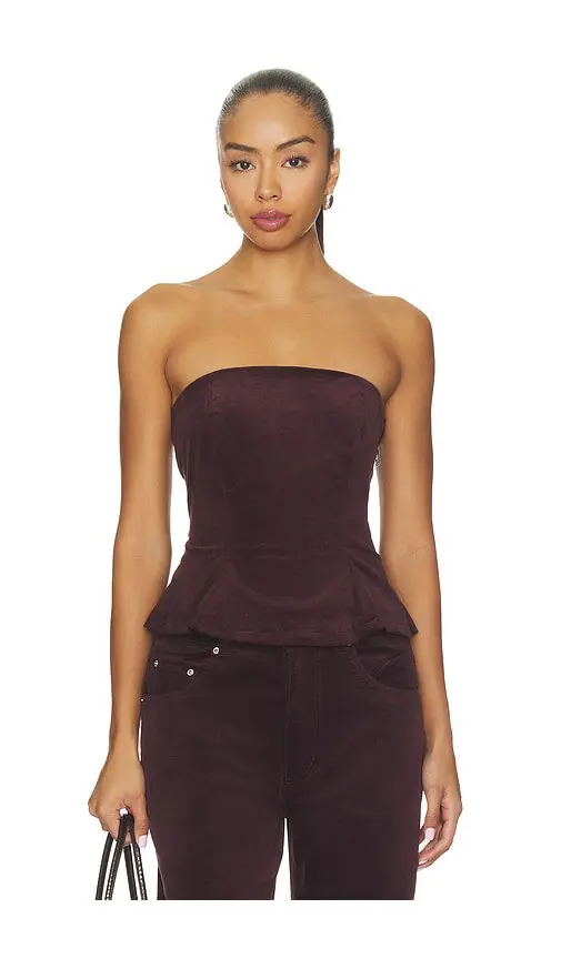 Steve Madden Dawnette Top In Purple