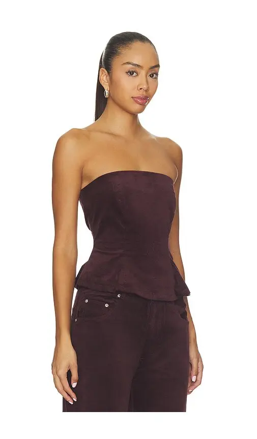 Steve Madden Dawnette Top In Purple