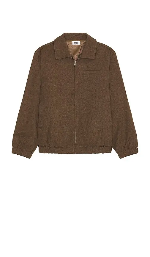 KROST University Tencel Jacket In Brown