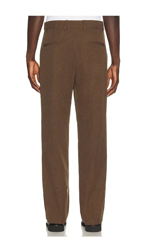 KROST Elliot Tencel Trousers In Brown