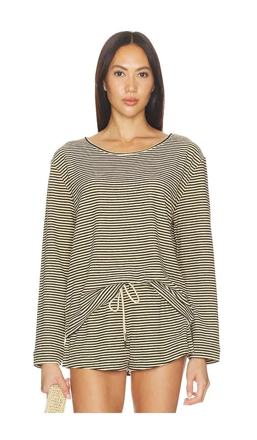 The Upside Santos Rio Long Sleeve Top In Green