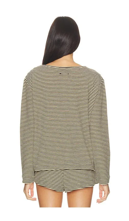 The Upside Santos Rio Long Sleeve Top In Green
