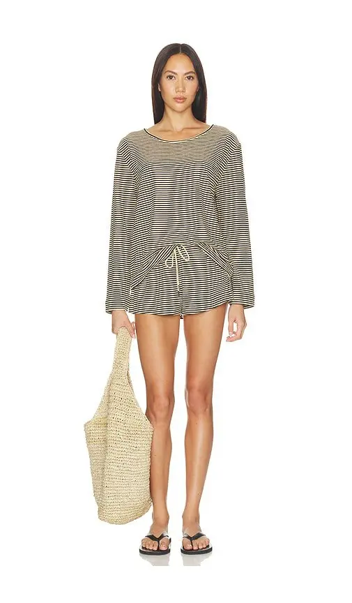 The Upside Santos Rio Long Sleeve Top In Green