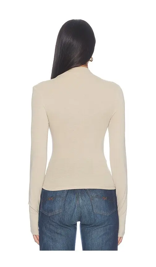 MADISON THE LABEL Adalia Top In Beige