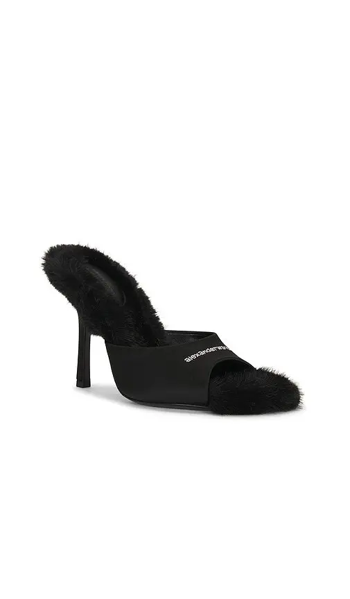 Alexander Wang Cher 105mm Faux Fur Mule