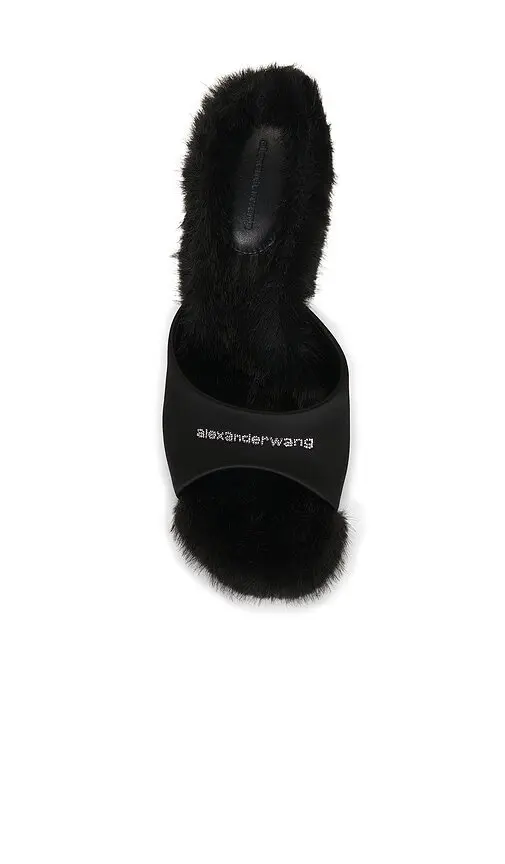 Alexander Wang Cher 105mm Faux Fur Mule