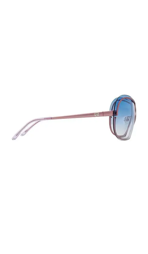 BRU EYEWEAR Stella Sunglasses In Blue - Ice