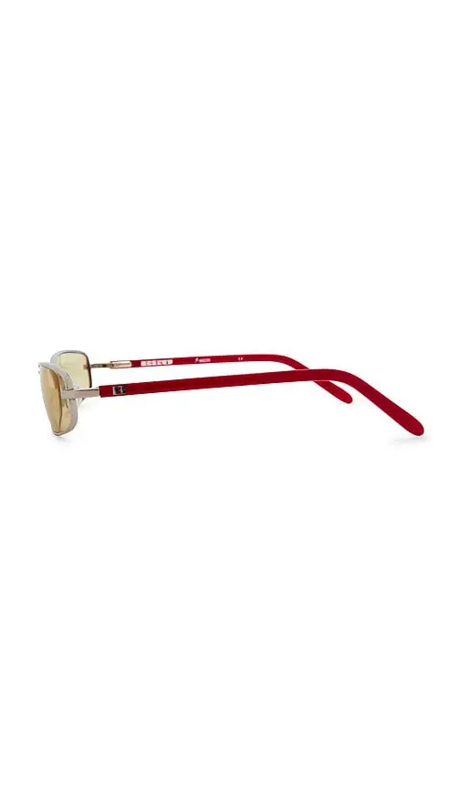 BRU EYEWEAR Hudson Sunglasses In Metallic Gold