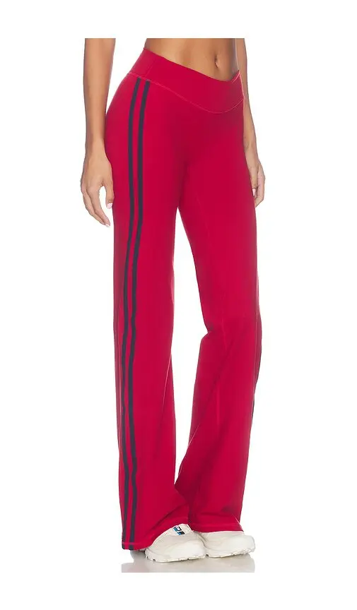 FORM Track Leggings In Red