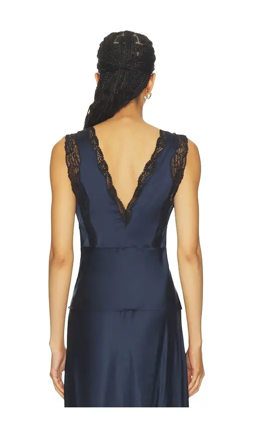 Paige Marin Top - Navy