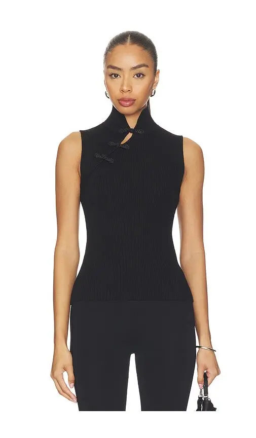 SAU LEE Yara Knit Top