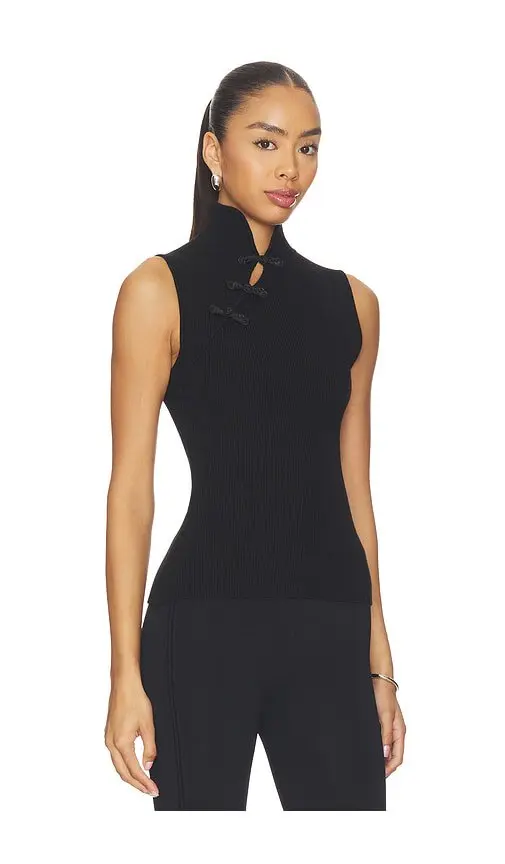 SAU LEE Yara Knit Top