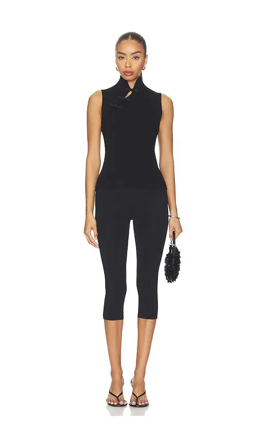 SAU LEE Yara Knit Top