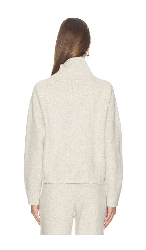 4TH & RECKLESS Madeleine Sweater Knit Top In Grey