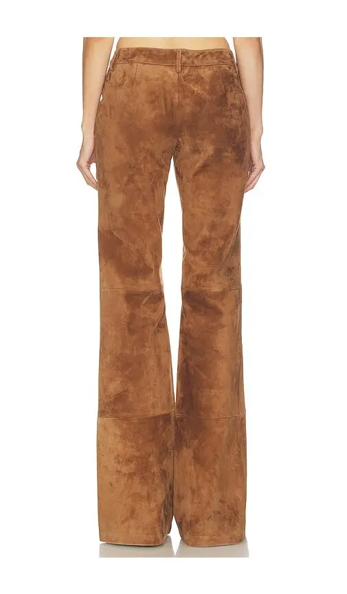 SAU LEE Gael Suede Pant