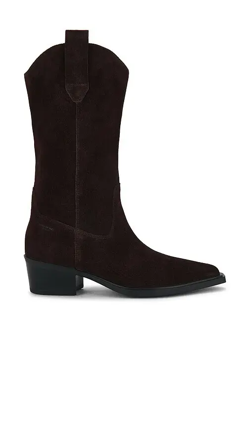 VAGABOND SHOEMAKERS Kelsey Boot In Chocolate - Java Suede