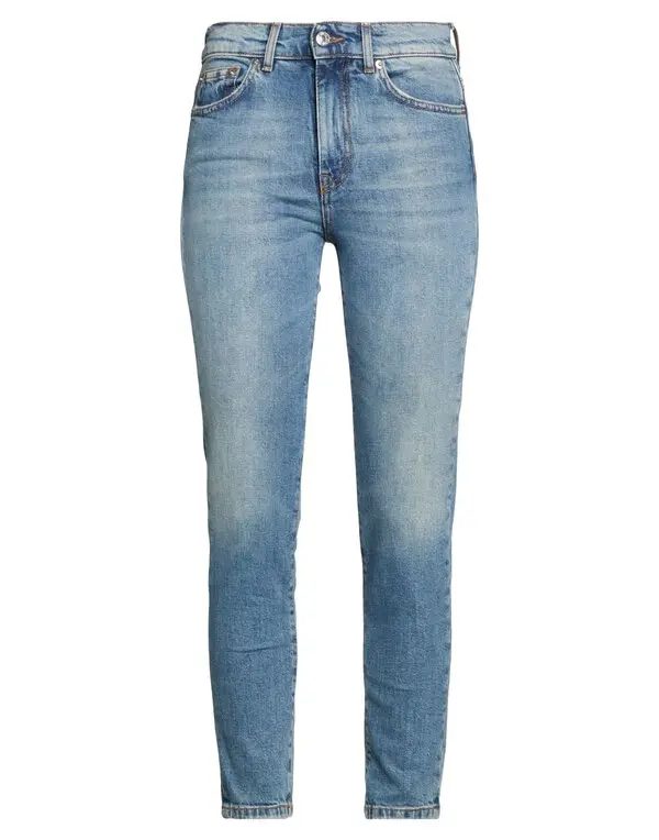 GRIFONI Jeans Size Cotton, Elastane