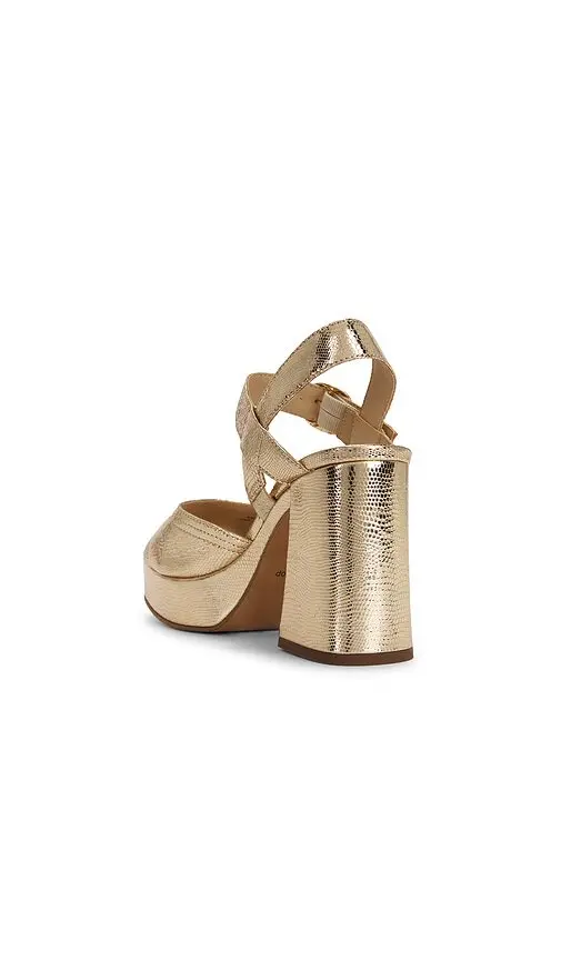 Dolce Vita Fatima Platform Sandal In Metallic