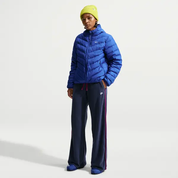 Nike Sportswear Therma-fit Mid-rise Open-hem Pants - Blue