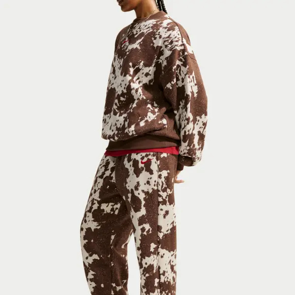 Nike Studio Fleece Medium Weight Oversized High-rise Cuffed Pants