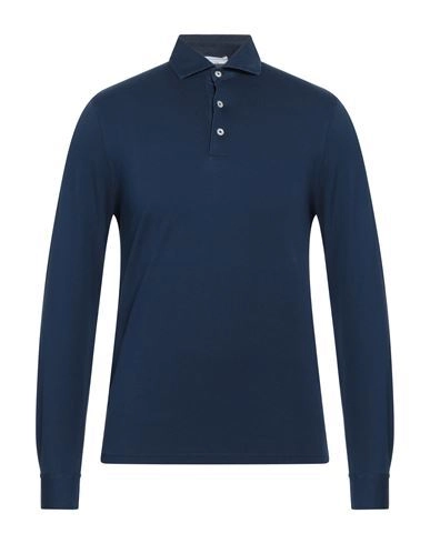 FILIPPO DE LAURENTIIS Polo Shirt Size Cotton - Navy