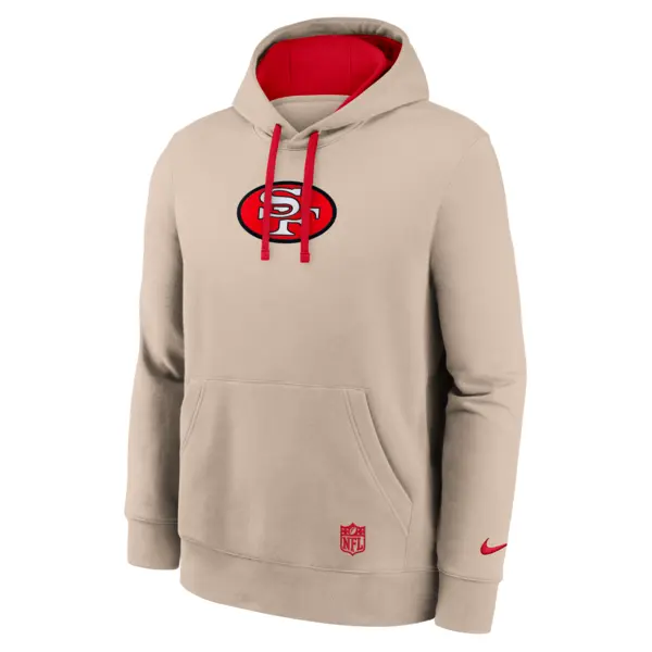 Nike San Francisco 49ers Rewind Club Nfl Pullover Hoodie - Brown