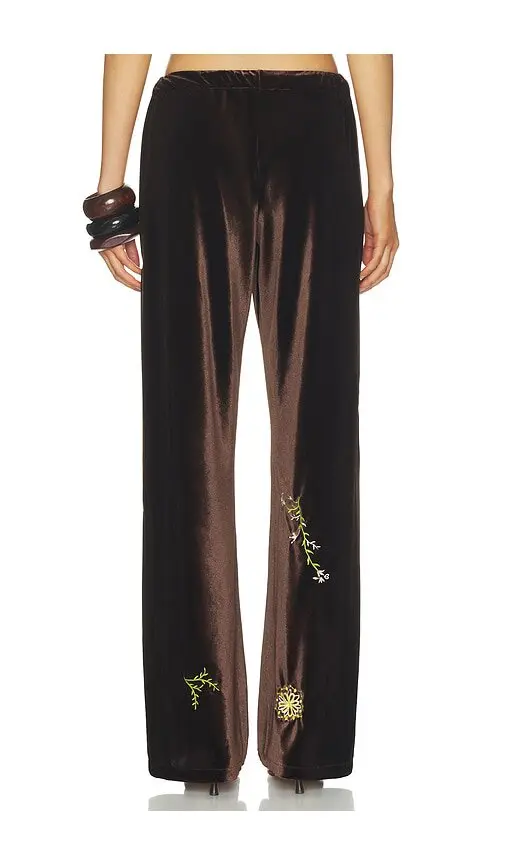 SIEDRES Manoce Pant In Chocolate