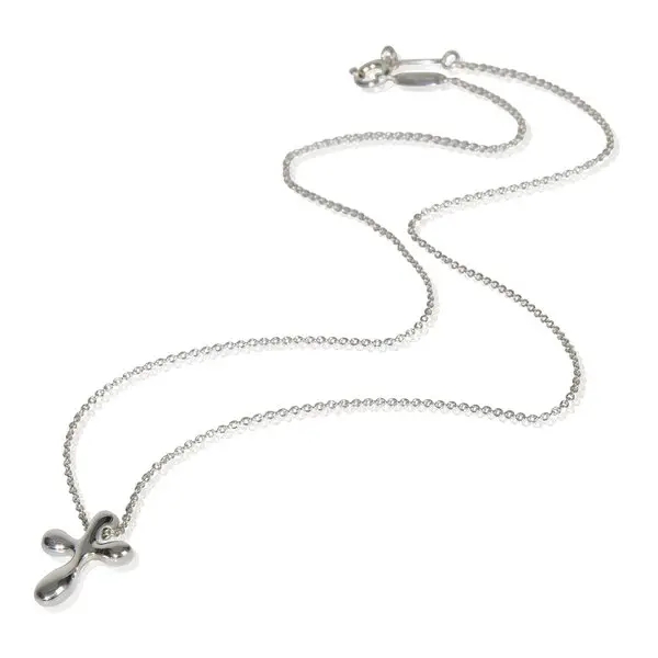 Tiffany & Co. Sterling Silver Elsa Peretti Cross Pendant