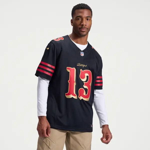 Nike Brock Purdy San Francisco 49ers Rivalries Collection Dri-fit Nfl Limited Jersey - Black