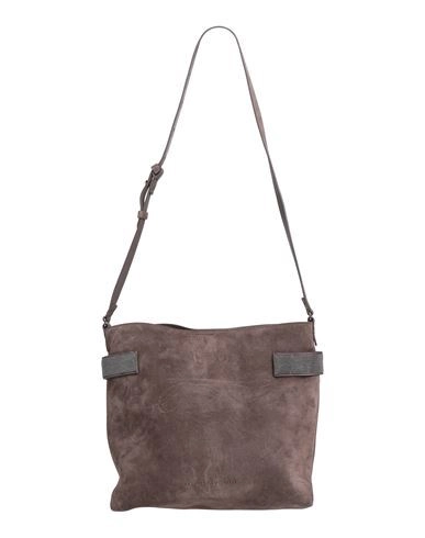 Brunello Cucinelli Shoulder Bag Dark Leather