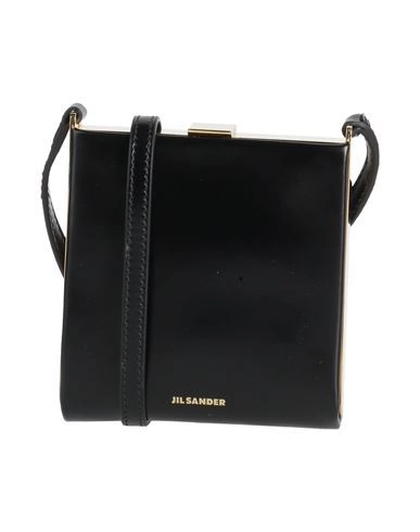JIL SANDER Cross-body Bag Calfskin - Black