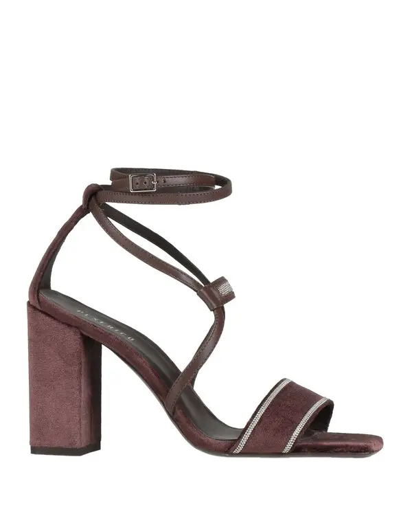 Peserico Sandals Size Textile Fibers