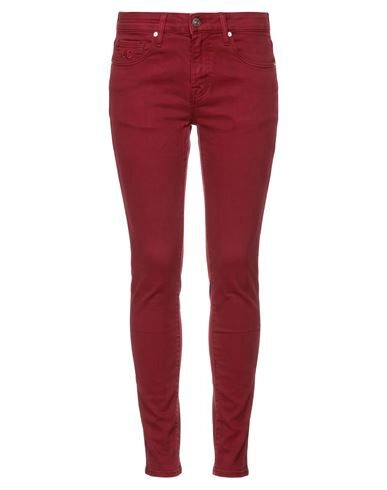 JACOB COHЁN Pants Size Lyocell, Cotton, Polyester, Elastane - Red