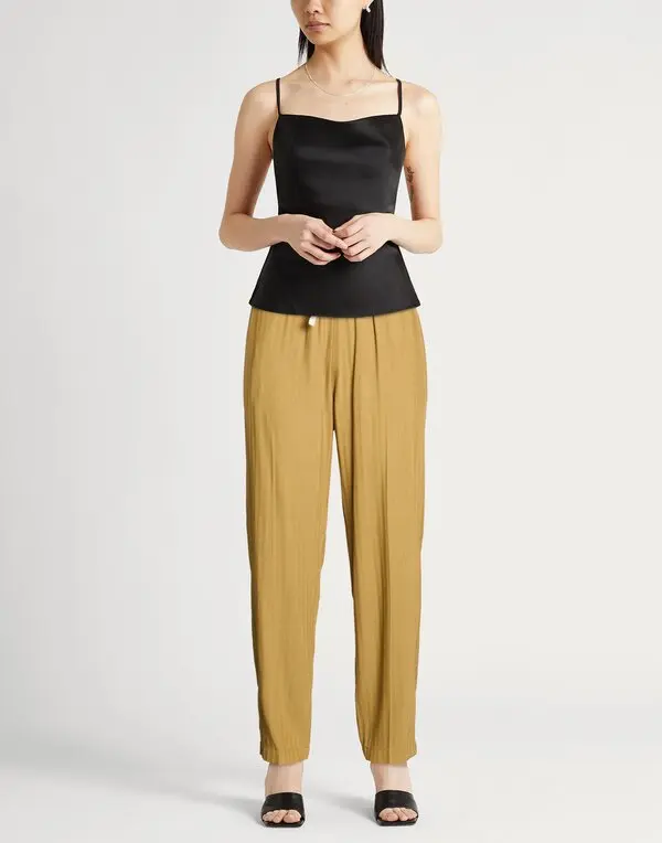 SEMICOUTURE Pants Size Viscose, Virgin Wool