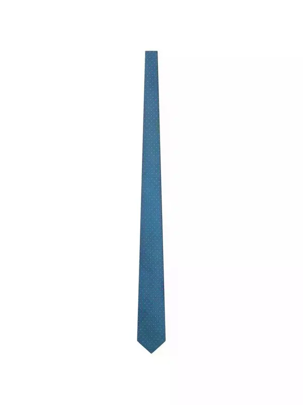 Kiton Geometric-pattern Silk Tie
