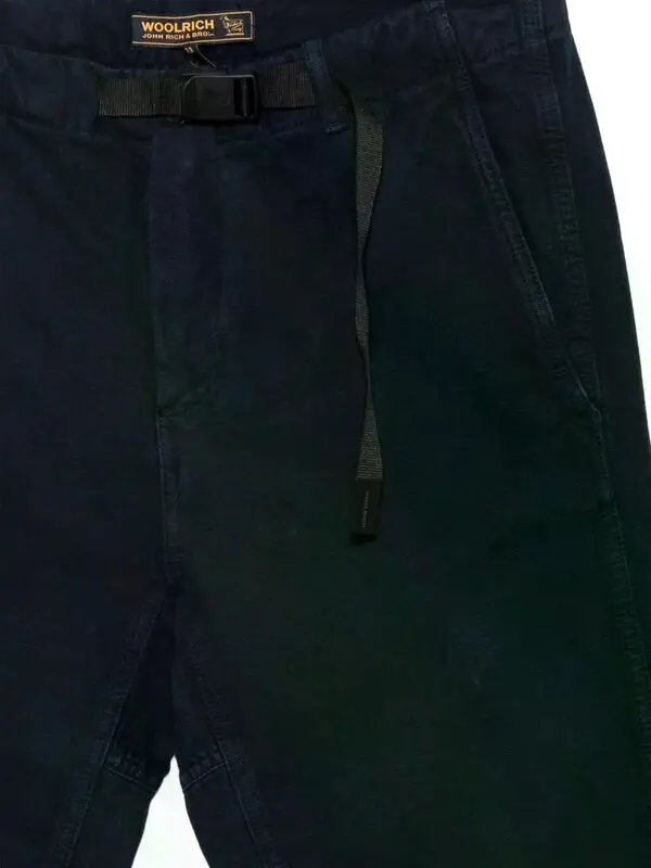 Woolrich Belted Straight-leg Trousers