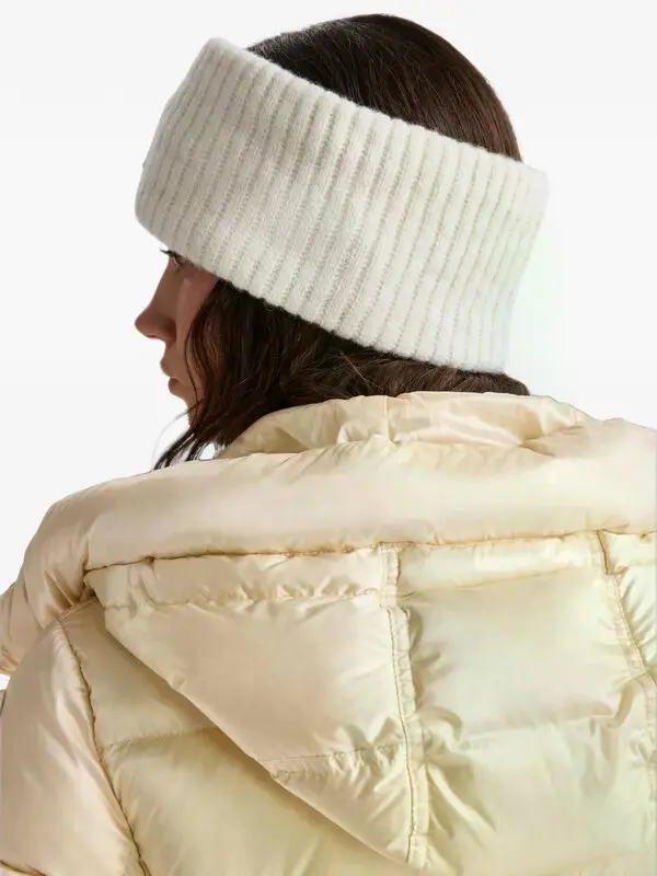 PARAJUMPERS Calane Logo-patch Ribbed-knit Headband