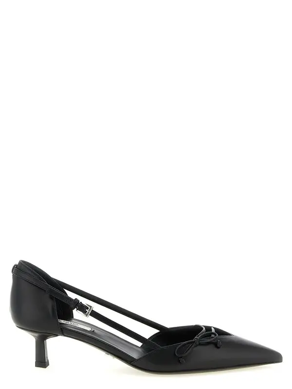 Prada Open Pumps - Black