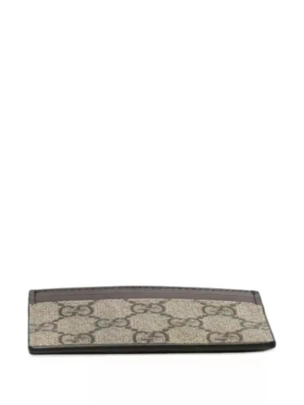 Gucci 2000-2015 Gg Supreme Card Holder - Neutrals