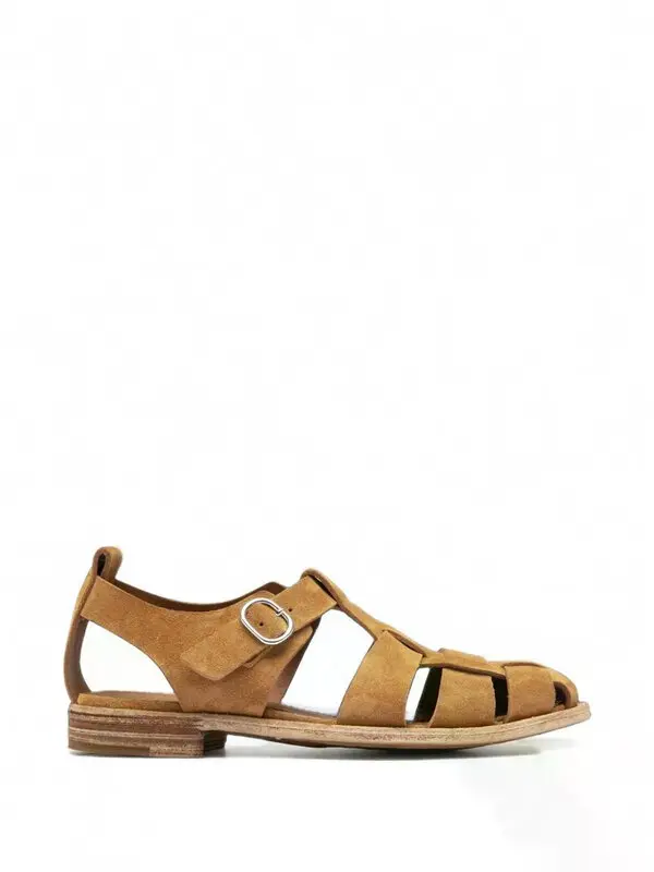 Officine Creative Lexikon 536 Cage-style Flat Sandals