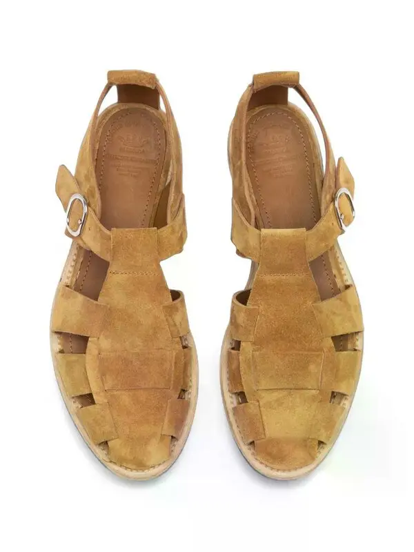 Officine Creative Lexikon 536 Cage-style Flat Sandals